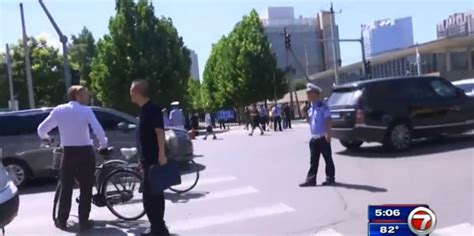 Man Explodes Small Device Outside Us Embassy In Beijing Wsvn 7news
