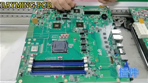Dip Motherboard Assembly Back End Process Raypcb Youtube