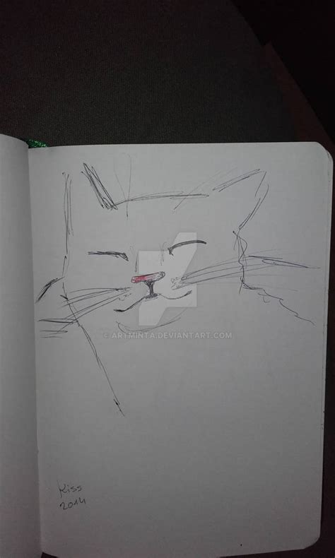 Cat Scetch By Artminta On Deviantart