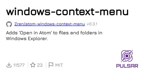 Windows Context Menu
