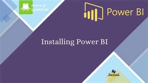 Installing Power Bi Desktop Pptx