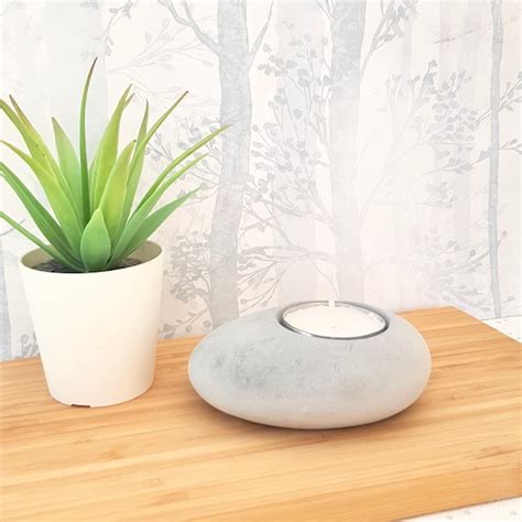 Pebble Tea Light Holders Etsy