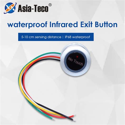 Infrared Sensor Exit Button IP68 Waterproof Stainl Grandado