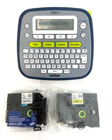 P TOUCH LABEL MAKER BY BROTHER Auctionology LLC