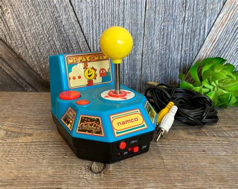 Vintage Mrs Pac Man Plug And Play Video Game Jakks Pacific Namco Joystick Pacman Pac Man Video