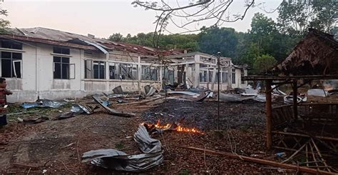 သရက်ချောင်းတွင် စစ်တပ်ဗုံးကြဲသဖြင့် လူငယ် ၂ ဦး သေဆုံး၊ ၈ ဦး ဒဏ်ရာရ