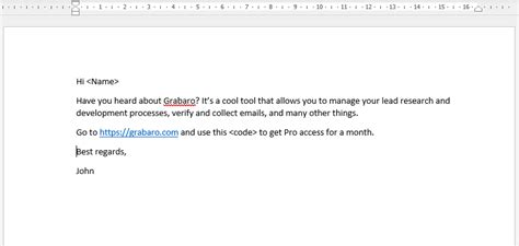 how to send mass cold emails using microsoft outlook excel and word grabaro blog