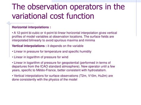 Ppt Variational Assimilation Method And Technicalities Powerpoint Presentation Id4498529