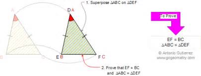 Euclid S Elements Book I Proposition 4 Side Angle Side SAS College Geometry SAT Prep