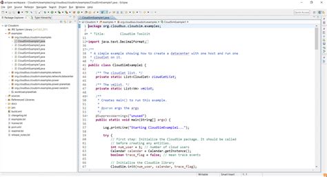 How To Install Cloudsim Using Eclipse Cloudsim Tutorials