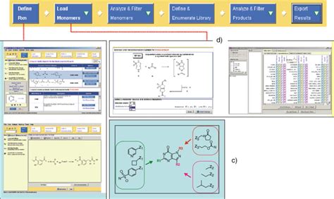 3 Library Design Workflow Initiate Design By Defining Reaction And Download Scientific
