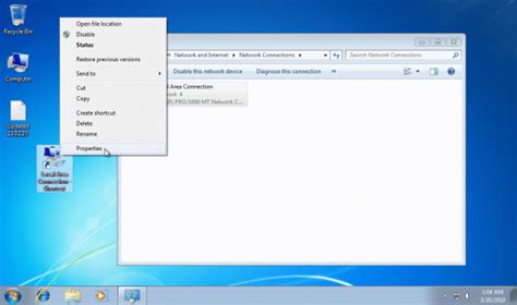Manage Network Connections Shortcuts For Windows Server