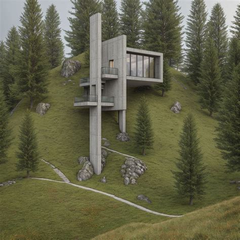 Render • Utopian Structure Experiment • • • • Project Draw Modeling