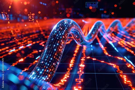 Experience The Vibrant Visualization Of Blockchain Transactions