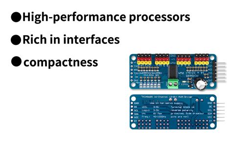 Amazon Com PCA Channel Bit PWM Servo Motor Driver I C IIC Module Digital To Analog