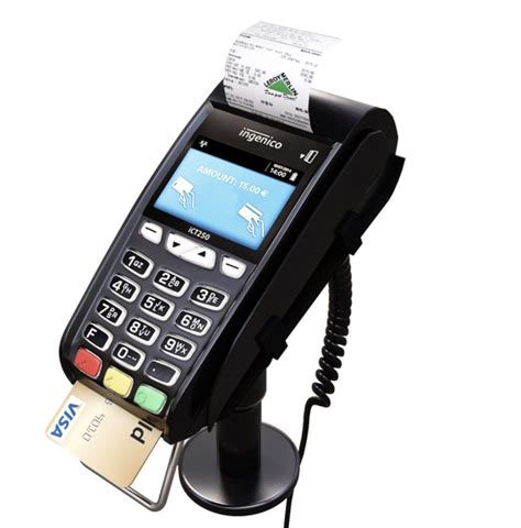 POS Terminal With Credit Card 3D Model CGTrader