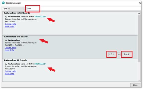 How To Perform Installation Of Board Support Package In Arduino Ide