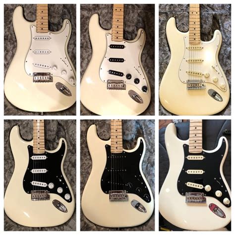 Tabla De Colores De La Stratocaster Fender Custom Shop Stratocaster 60