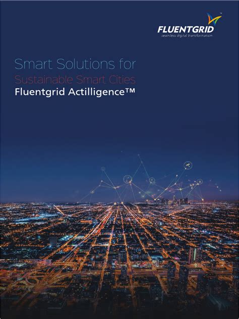 Fluentgrid Actilligence Datasheet Pdf Cloud Computing Internet Of Things