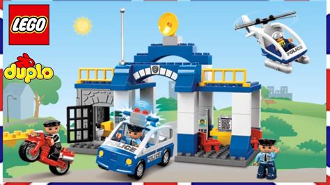 🚔 LEGO DUPLO 5681 police station police car 🚓 - YouTube