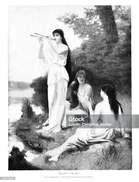 Nymphs In Arcady Greece By Artist D Sauve Art History Ancient Greek