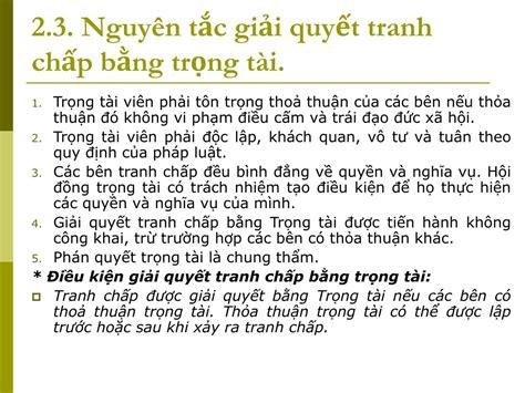 PPT Bài GIẢI QUYẾT TRANH CHẤP TRONG KINH DOANH THƯƠNG MẠI PowerPoint Presentation ID