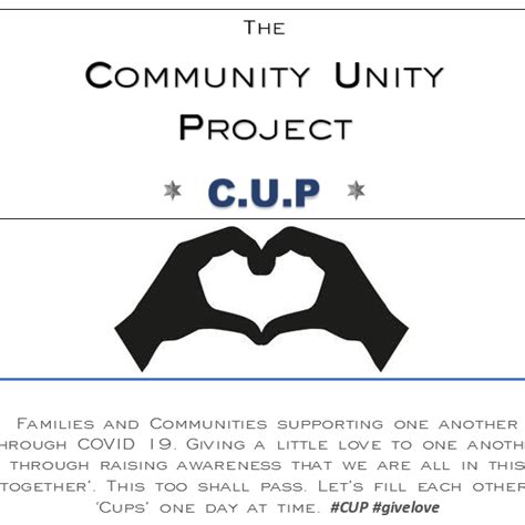 The Community Unity Project The Community Unity Project