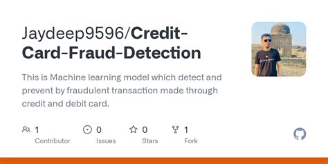 GitHub Jaydeep Credit Card Fraud Detection This Is Machine Learning Model Which Detect