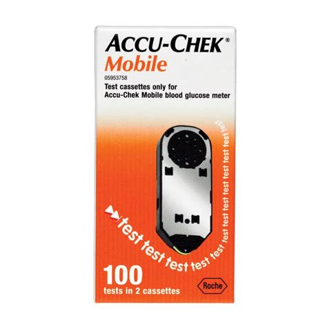 Buy Accu Chek Mobile Test Cassette 100 Online At Chemist Warehouse