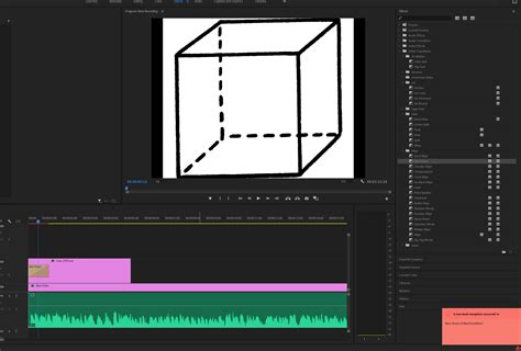 Solved Video Transitions Not Working Low Level Error Adobe Product