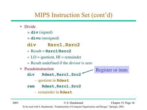 Ppt Mips Assembly Language Powerpoint Presentation Free Download Id3793129