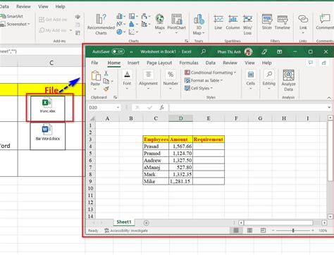 Đính Kèm File Chuyên Nghiệp Trong Excel 102025