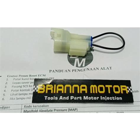 Jual Alat Reset Manual Ecm Semua Motor Injeksi Honda Shopee Indonesia