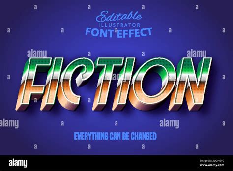 Bold Script Retro Text Style Font Effect Stock Vector Image Art Alamy