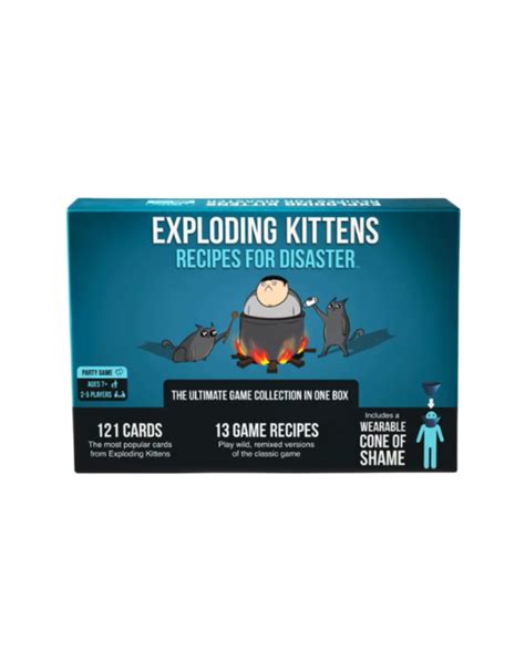Exploding Kittens Recipes For Disaster Toymastersmbca Westmans