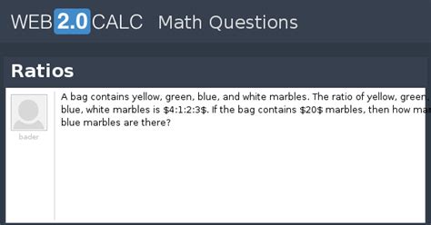 View Question Ratios