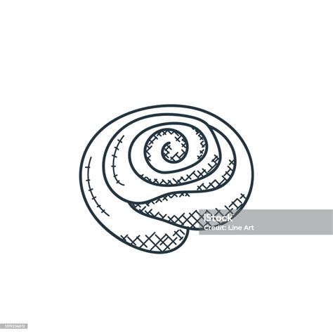 음식 개념에서 비스킷 아이콘 벡터 비스킷 편집 가능한 스트로크의 얇은 선 그림 웹 및 모바일 앱 로고 인쇄 미디어에 사용하기