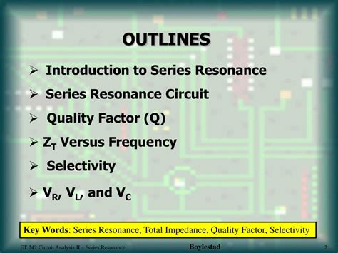 PPT Series Resonance PowerPoint Presentation Free Download ID