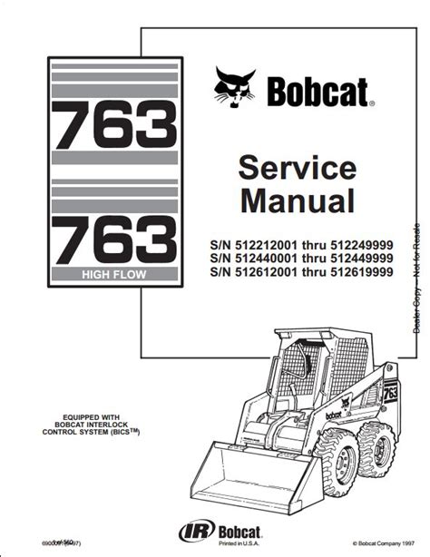 Bobcat 853 Wiring Diagram