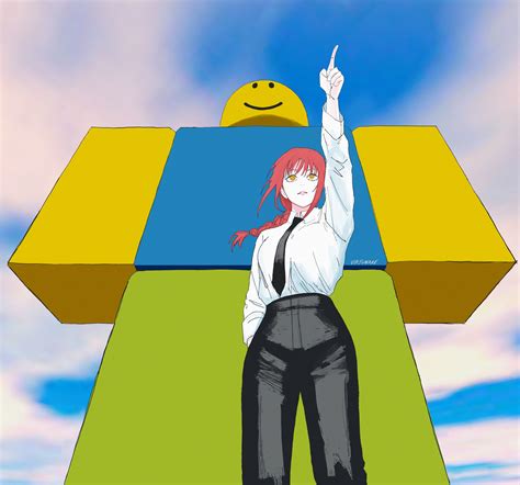 Virtuware Chainsaw Man Roblox Absurdres Commentary English Commentary Highres 1girl