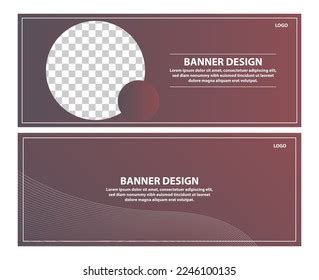 Minimalist Banner Design Your Business Personal Stock Vector Royalty Free 2246100135