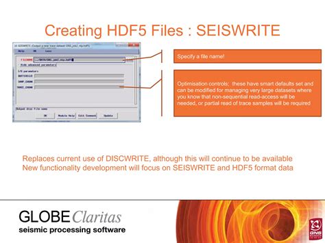 A Quick Start Guide To Using Hdf5 Files In Globe Claritas Pptx