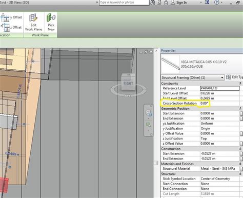 Solved Rotating A Beam Autodesk Community