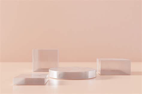 제품 전시 프레젠테이션을 위한 복사 공간이 있는 3d 유리 연단 0명에 대한 스톡 사진 및 기타 이미지 0명 3차원 형태 강단 Istock