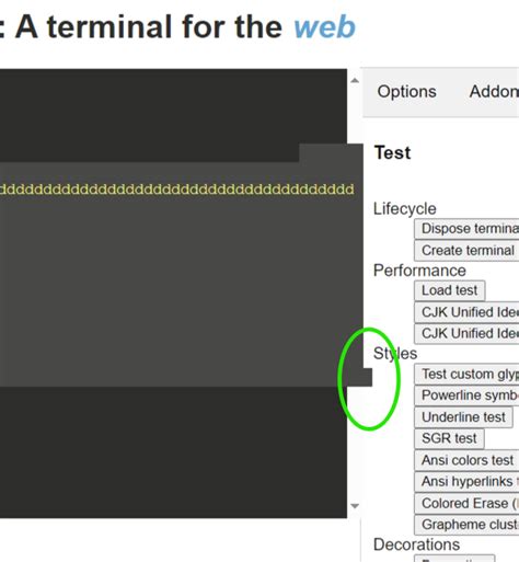 Dom Renderer Selection Overflow · Issue 4815 · Xtermjsxtermjs · Github