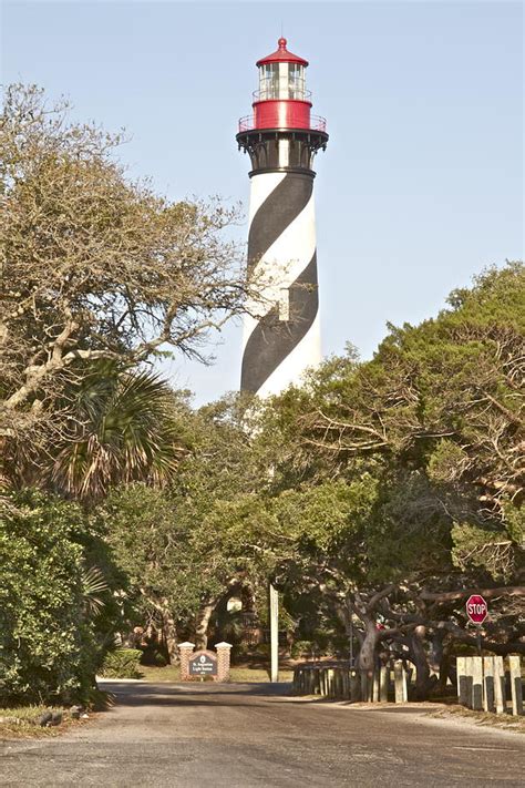St Augustine Lighthouse View From River Photograph By Alice Gipson