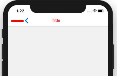 Ios Custom Back Button Has Extra Unwanted Space Stack Overflow