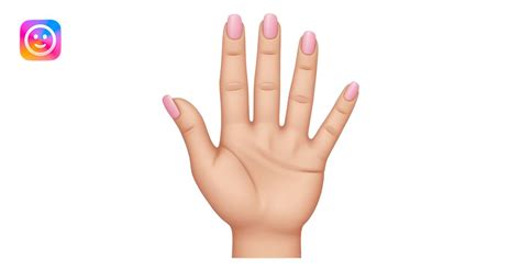 Stick Only The Pinky Finger Up The Rest Of The Fingers Down Emoji Ai