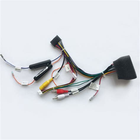 Octavia Ii Iii 2005 2016 용 20 핀 스테레오 라디오 케이블 와이어 하네스 배선 커넥터 어댑터 오토바이 액세서리