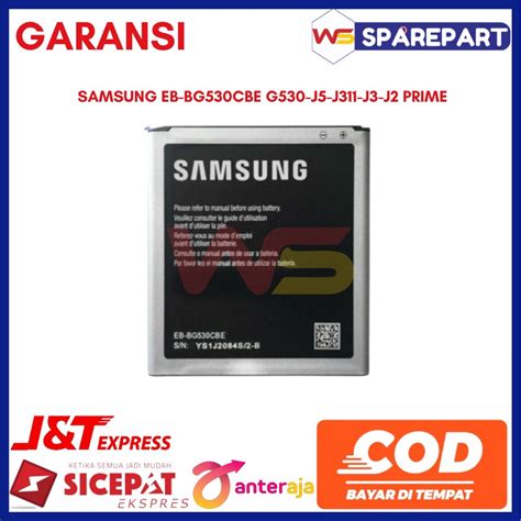 Jual Baterai Samsung Eb Bg530cbe G530 J5 J311 J3 J2 Prime